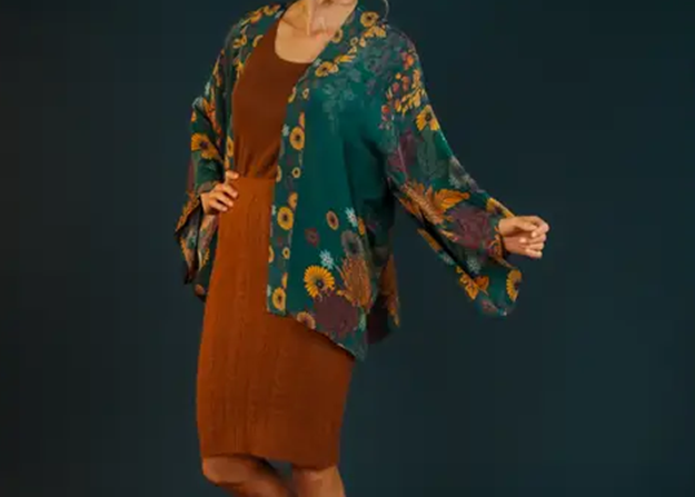 Trailing Wisteria Kimono Jacket – The She Shed MKE